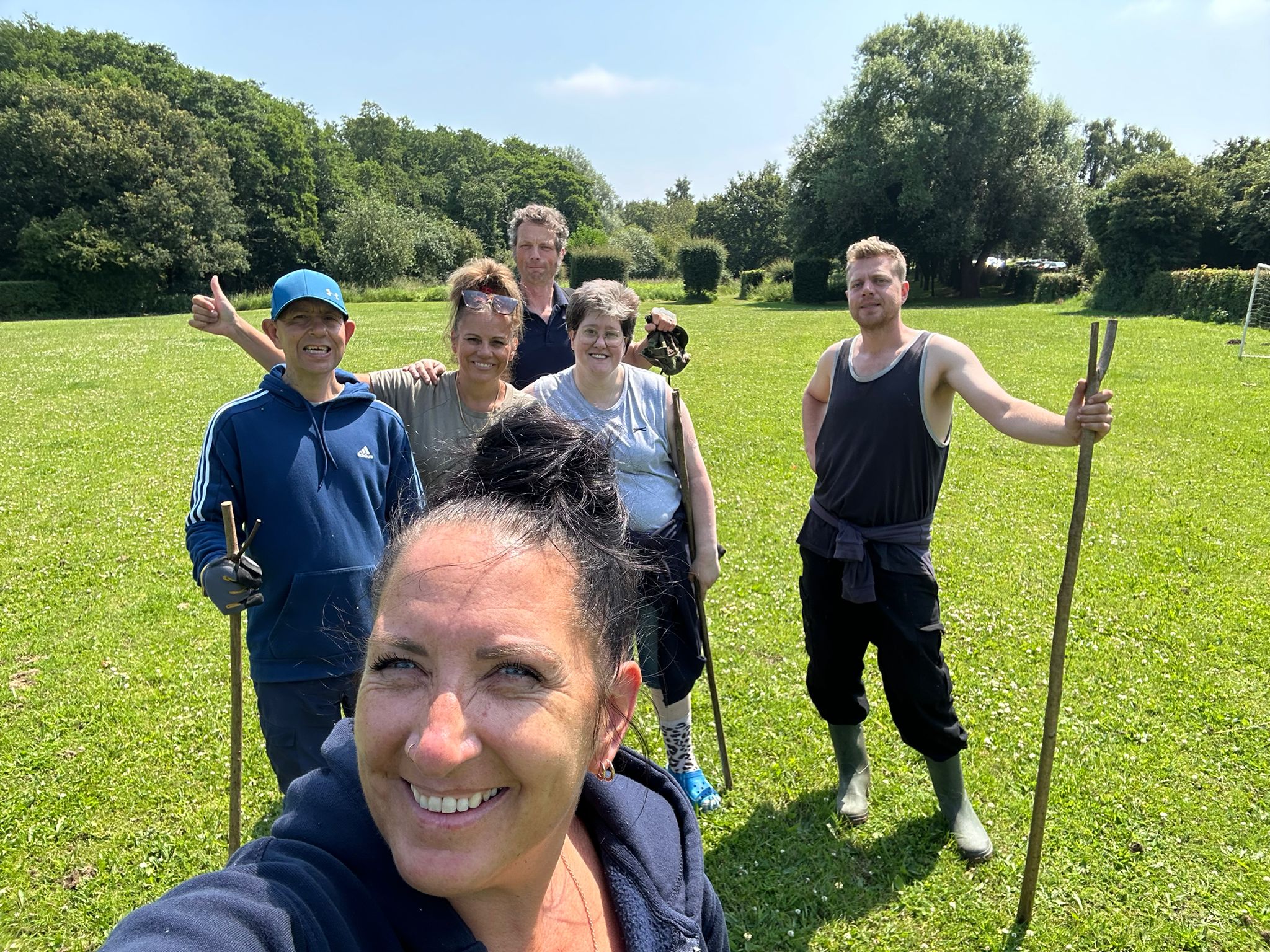 Clearing up the River Tud - St Martins