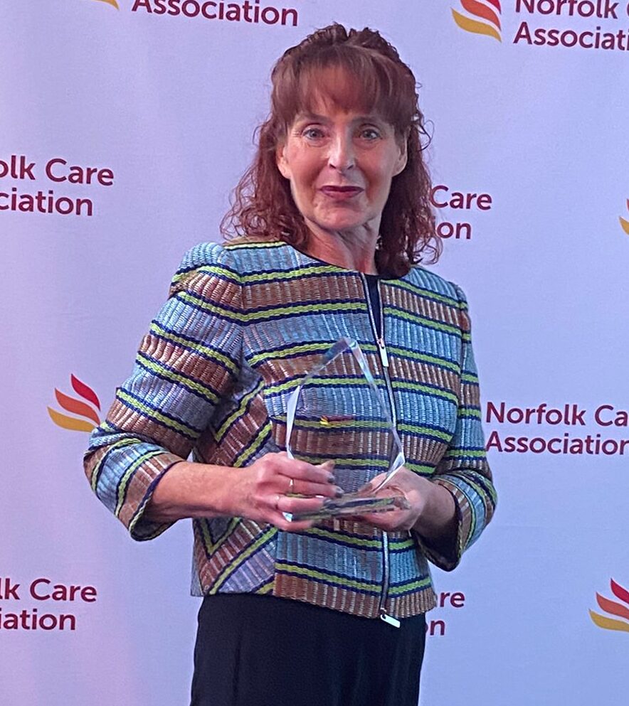 Lifetime achievement award for Angela - St Martins